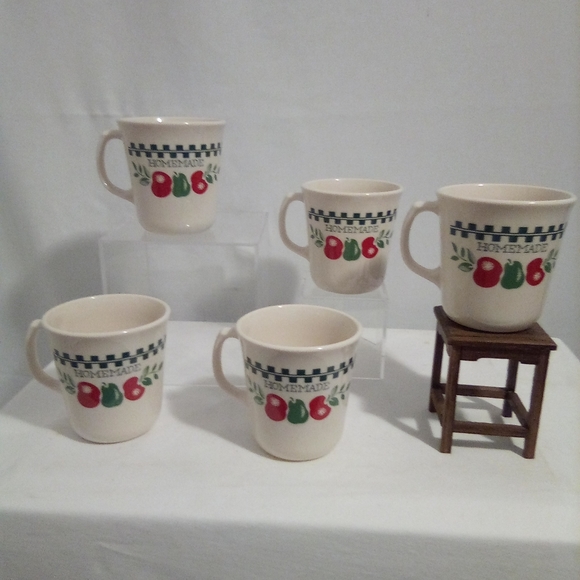 Corningware | Dining | Vintage Corning Ware Coffee Cups Made In Usa Ec ...